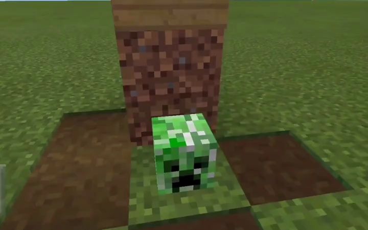 #我的世界 这只苦力怕太可怜了