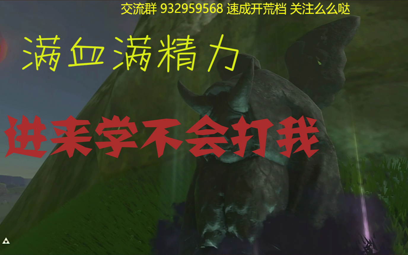 【土豆】塞尔达传说-满血满精力 进来你就能学会