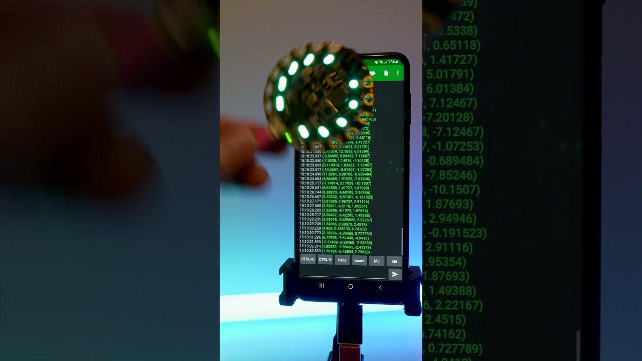 在安卓设备上编辑 CircuitPython 代码 #adafruit