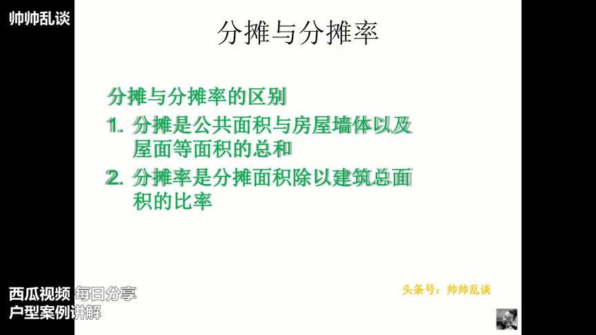 买房时你的分摊是这样算的吗?