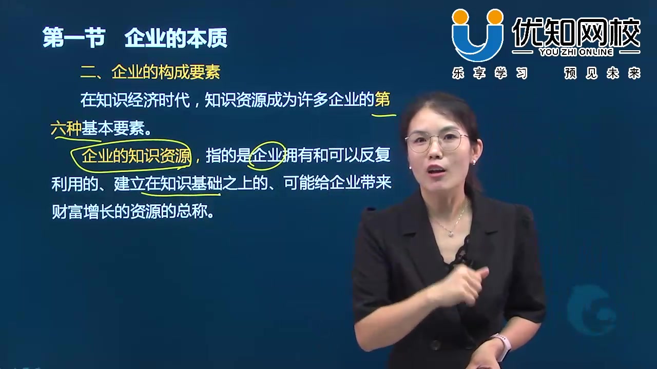 自考【00144】企业管理概论 优知在线 试听课