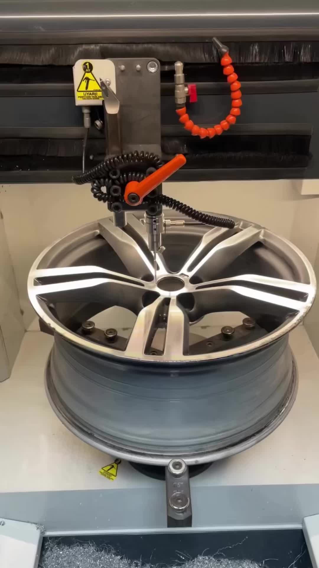 沉浸式体验汽车轮毂翻新修复 #修车日常