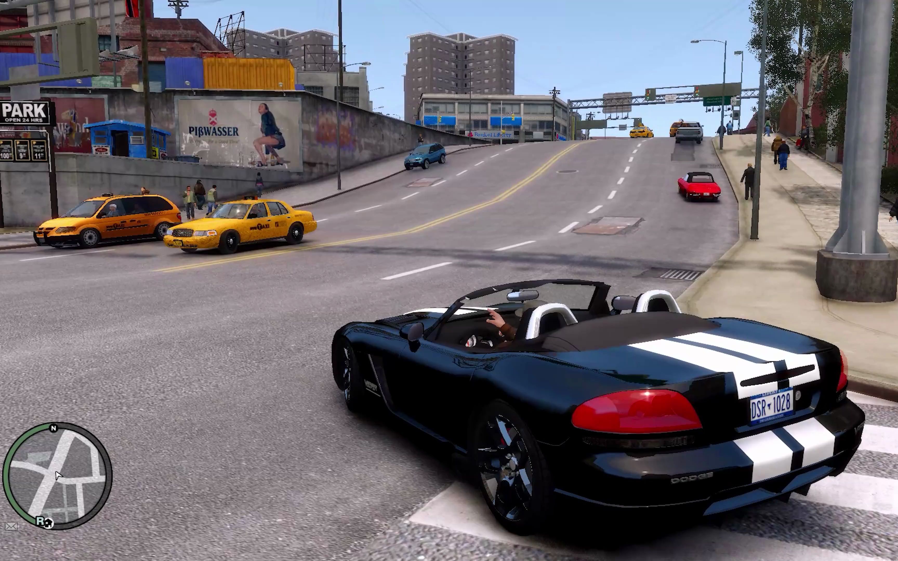 GTA4 最强画质补丁,现实色调去除屎黄色_GTA4_游戏实况