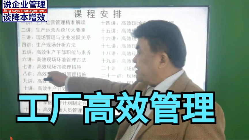 高效生产:工厂高效运营措施-精益管理系列