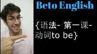 Grammar -动词 'tobe'