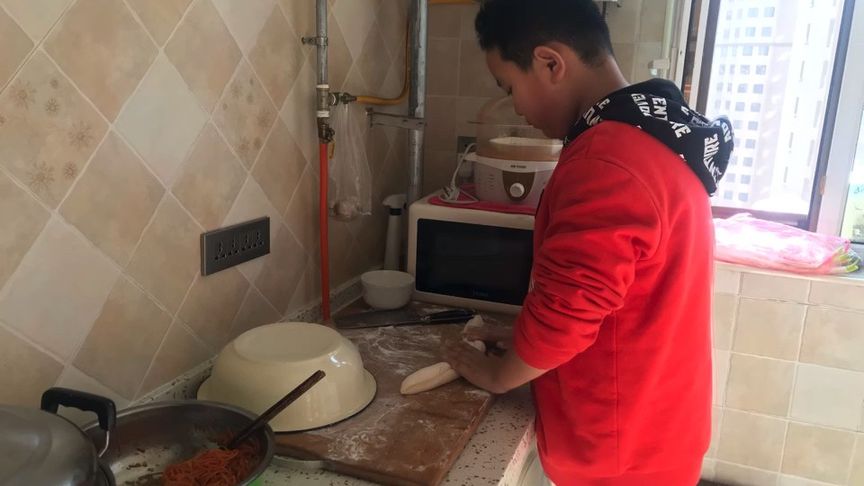 防控疫情,不给国家添乱,在家学做家务