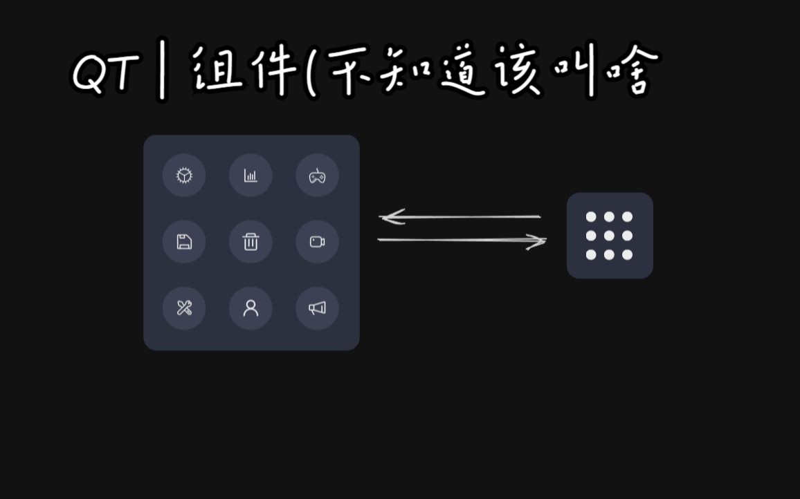 QT | 多功能组件(花了两天半只为十二秒