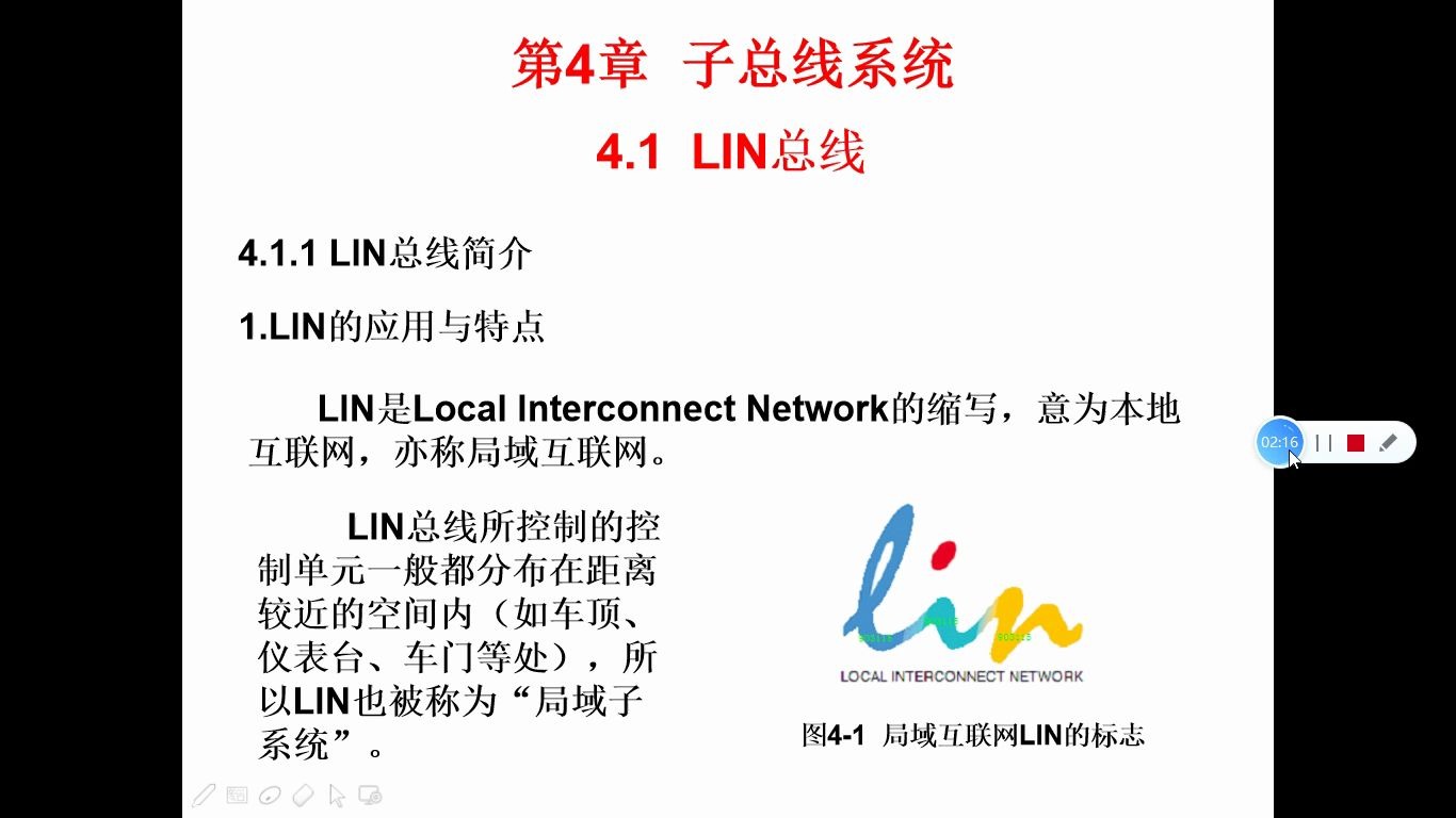 4.1LIN总线