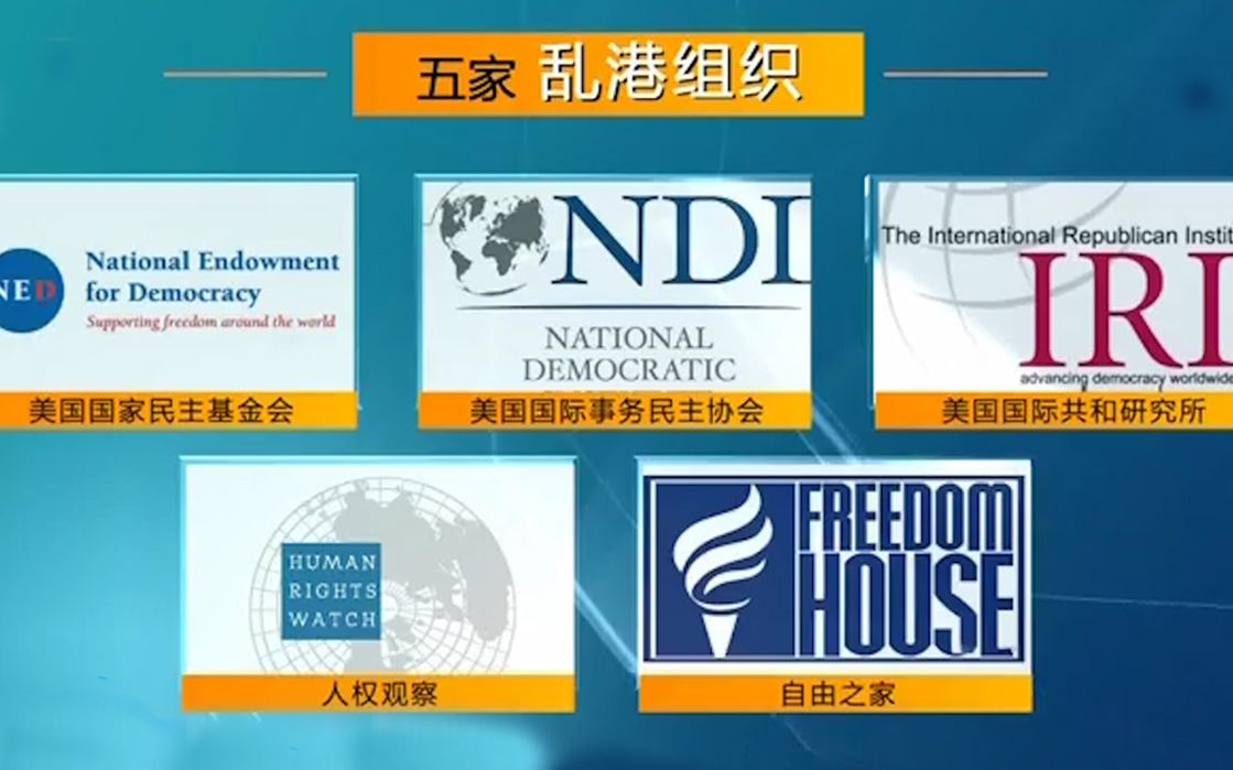 起底中国外交部点名制裁的5家“祸港NGO”