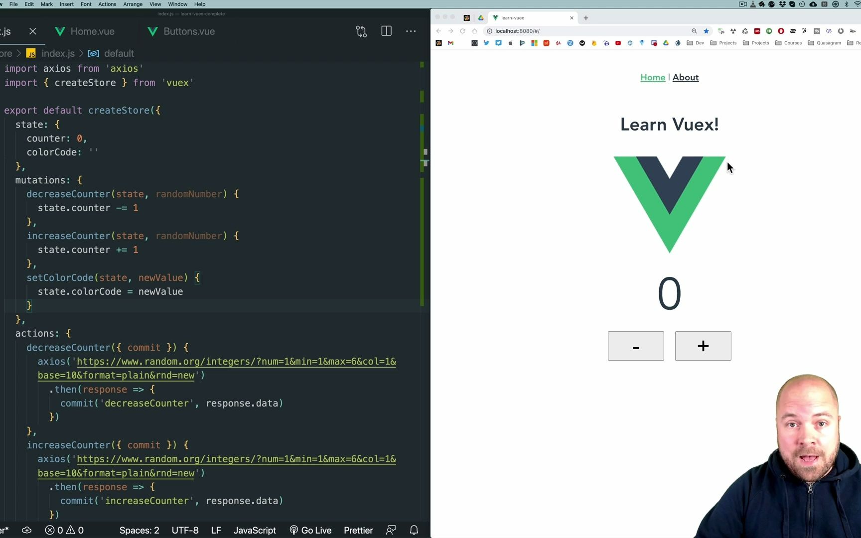 半小时学习Vuex(Vue3)