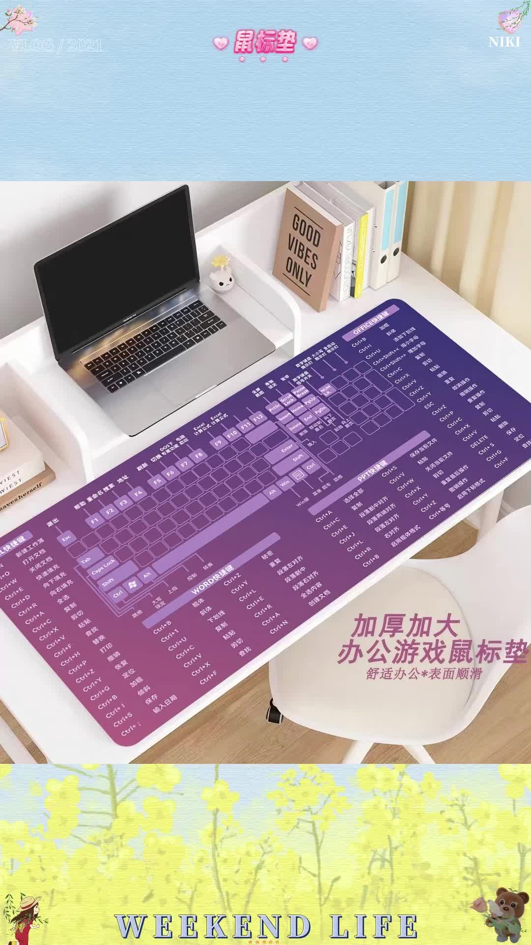 ...这款超大快捷键鼠标垫印刷超全软件,快捷键轻松查找,是你办公学习的...