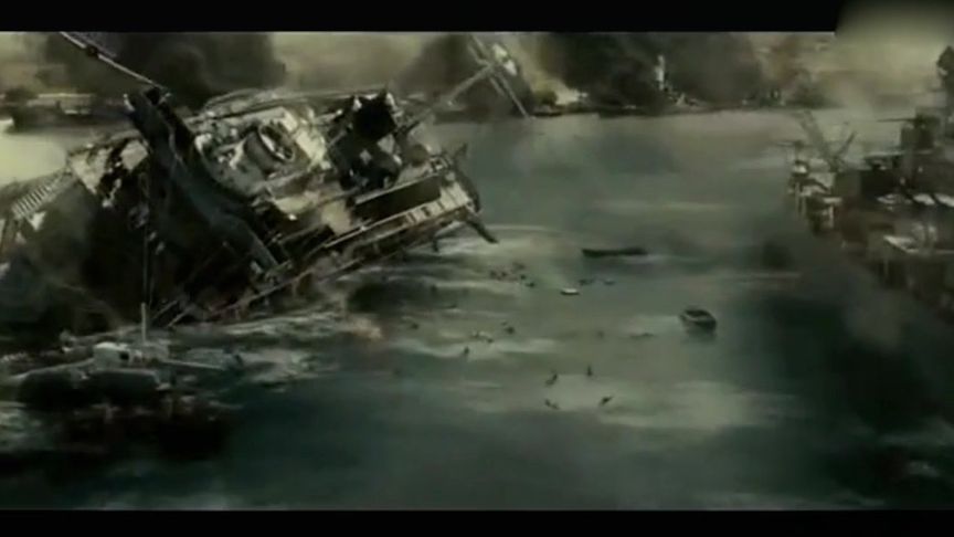 美国战争大片,日军在太平洋奇袭美海军