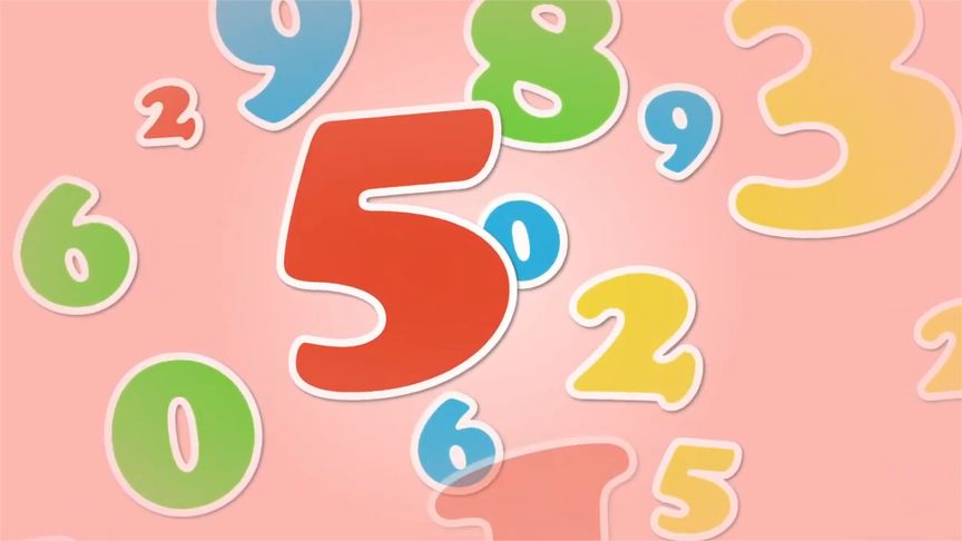 英语歌曲 Number Song 数字歌,跟读学习从1数到100