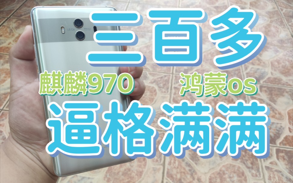 【捡垃圾开箱】新回收的华为mate10!鸿蒙系统,高颜值,高性能!