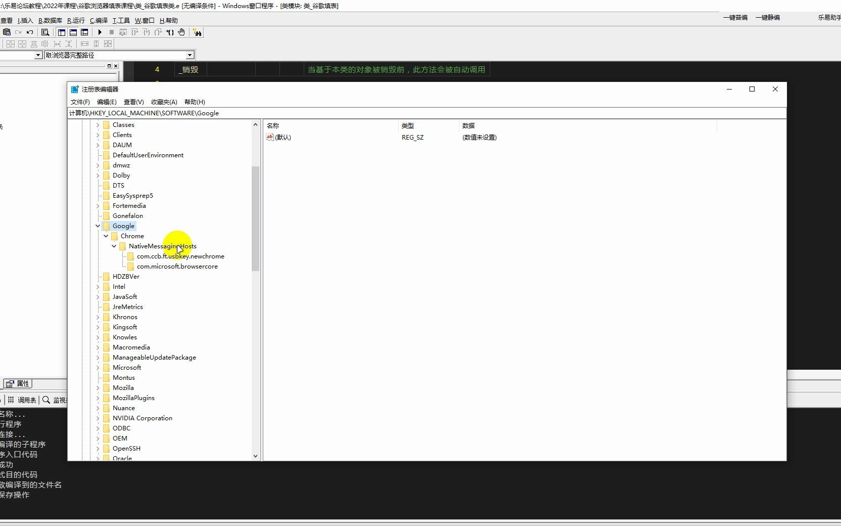 2.取浏览器安装目录并启动调试浏览器