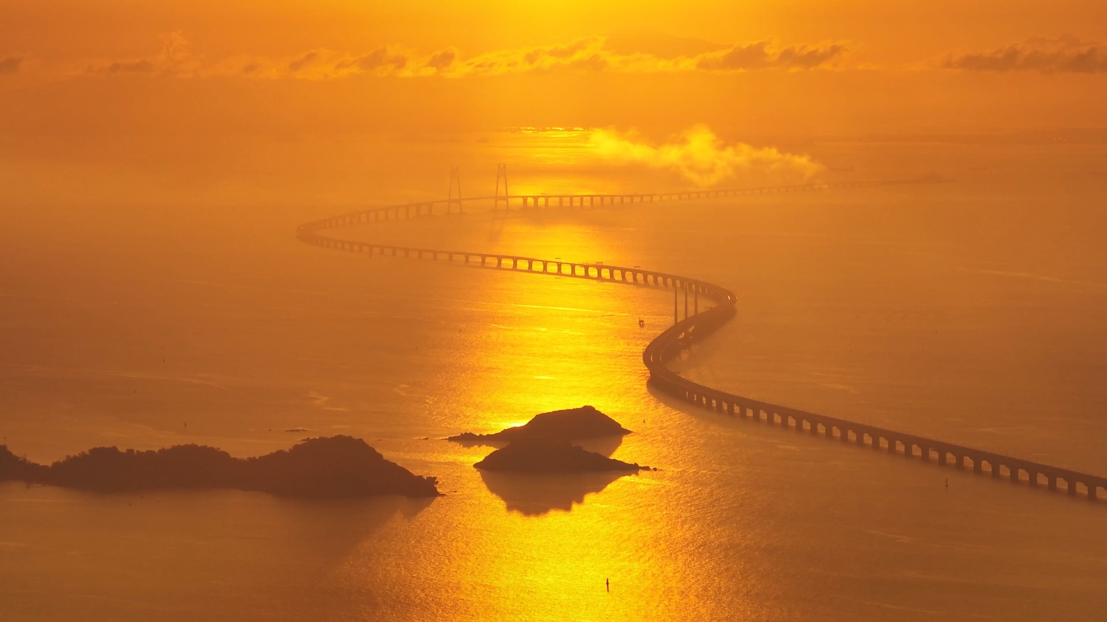 港珠澳大桥- 跨越伶仃洋-宣传片-国家城市视频