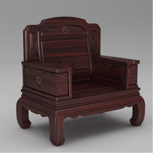 红木家具建模 