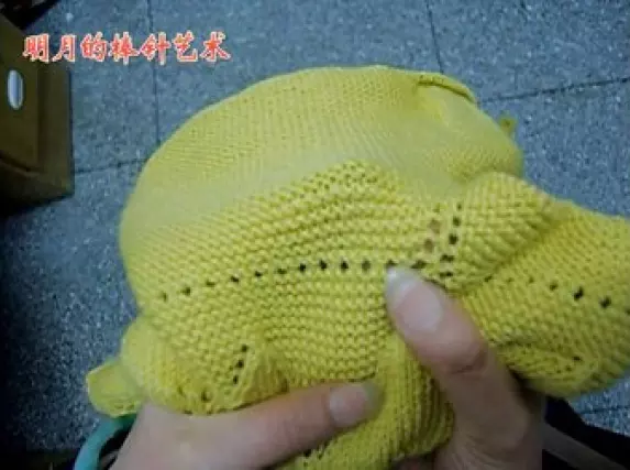 明月的棒针艺术 经典叶子1(宝宝毛衣开衫) 零基础 编织教学 教程 原创...