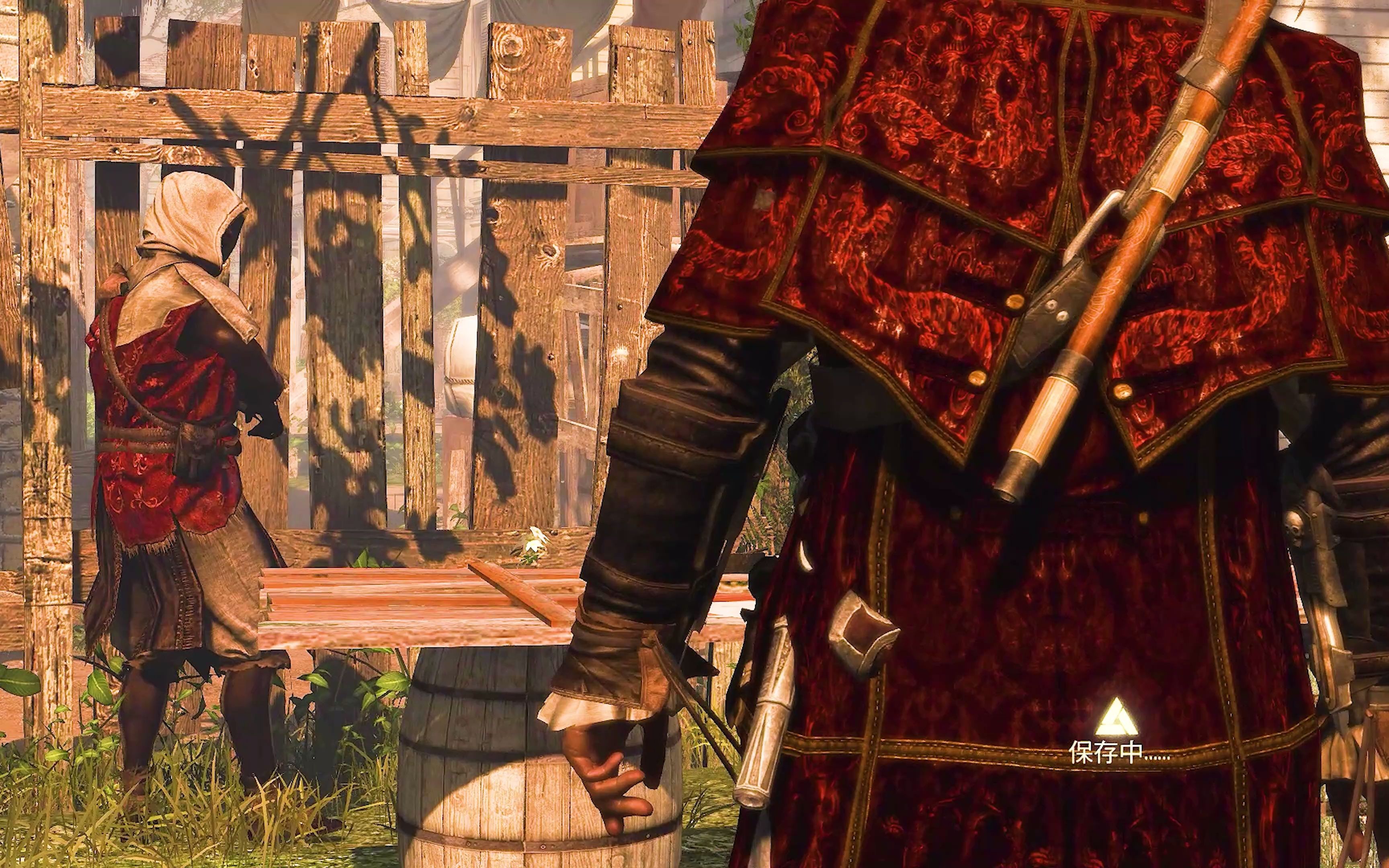 【刺客信条黑旗】回归经典,长椅暗杀