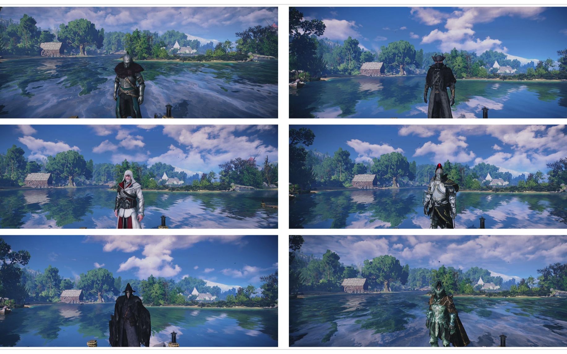 【巫师3】巫师3中没有做出来的超帅套装展示,带mod安装方法。