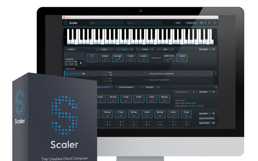 Plugin Boutique - Scaler 和弦助手插件介绍