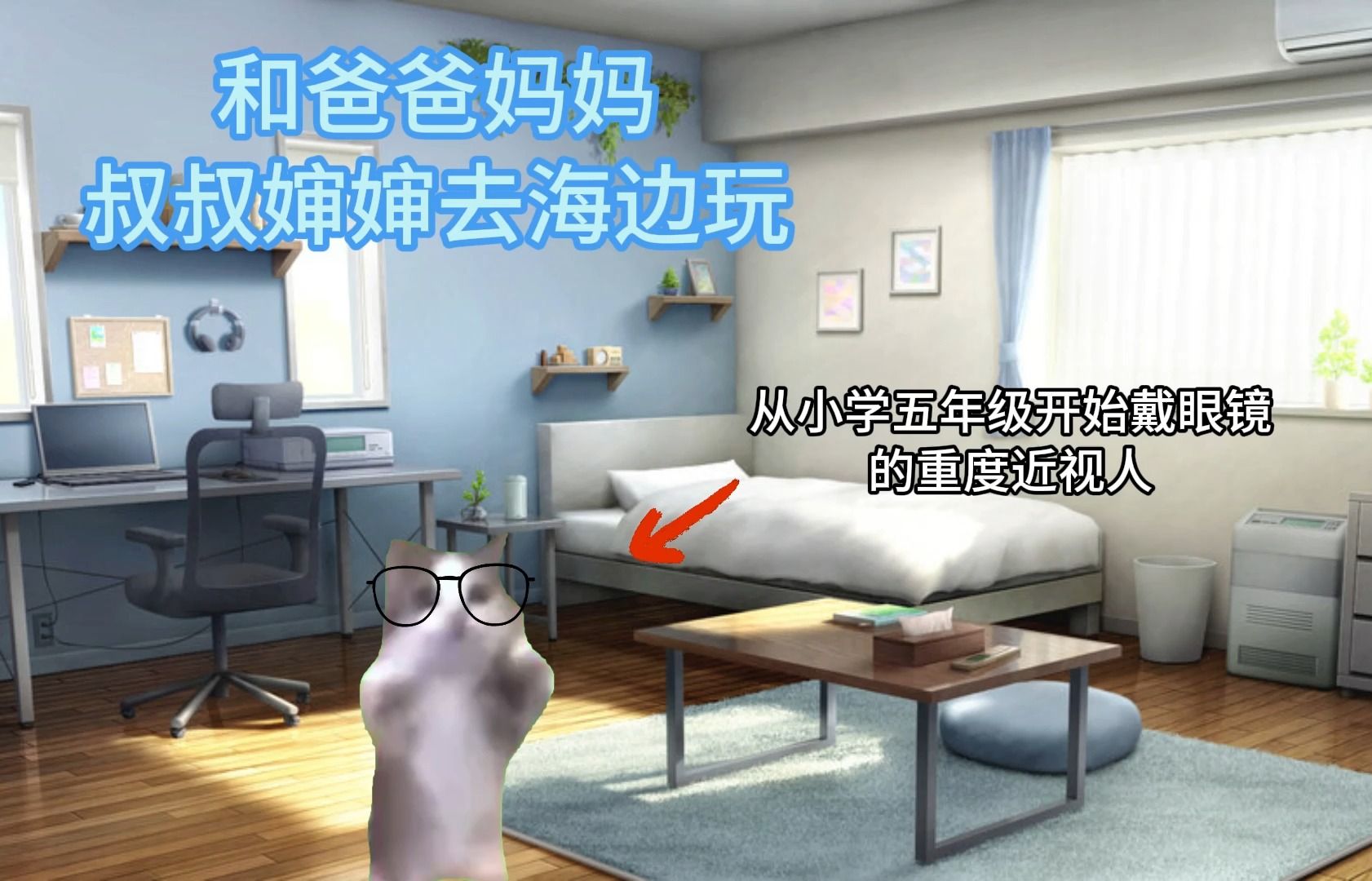 【猫meme】关于我掉在海里的眼镜被奇迹般找回