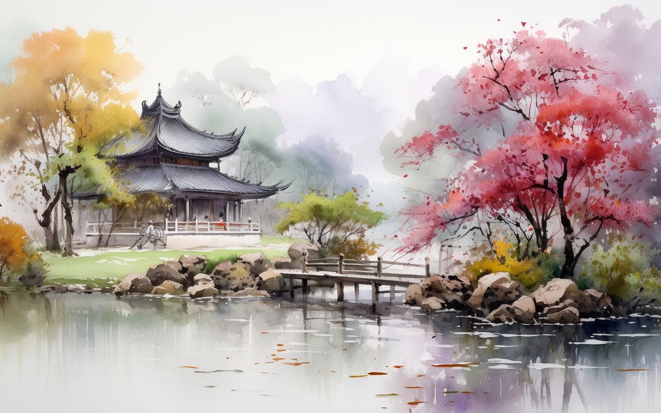 AI绘画:当AI学走了中国画的精髓,几秒出图,未来还有画家啥事?