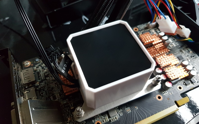 英伟达RTX2060/2070/2080/super显卡改装水冷散热器定制通用74*58...