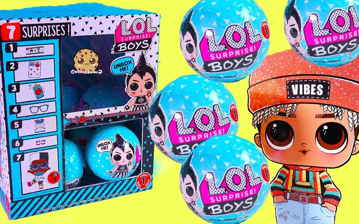 【cookie】开惊喜娃娃男娃球~可爱~【搬运 1080p】