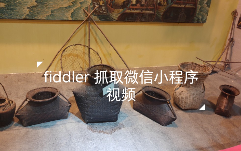 fiddler 抓取微信小程序视频