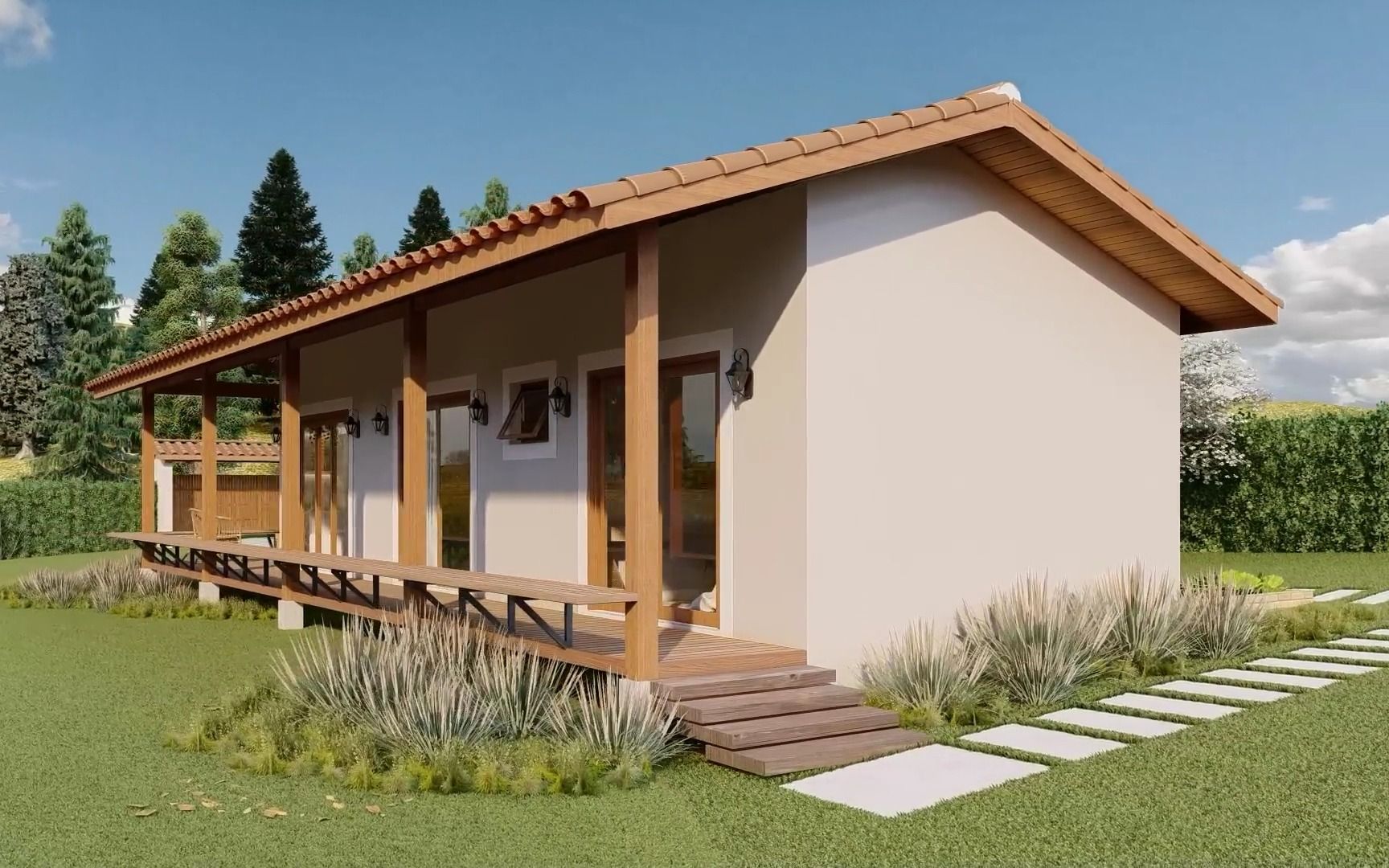 舒适的乡村别墅|简单生活