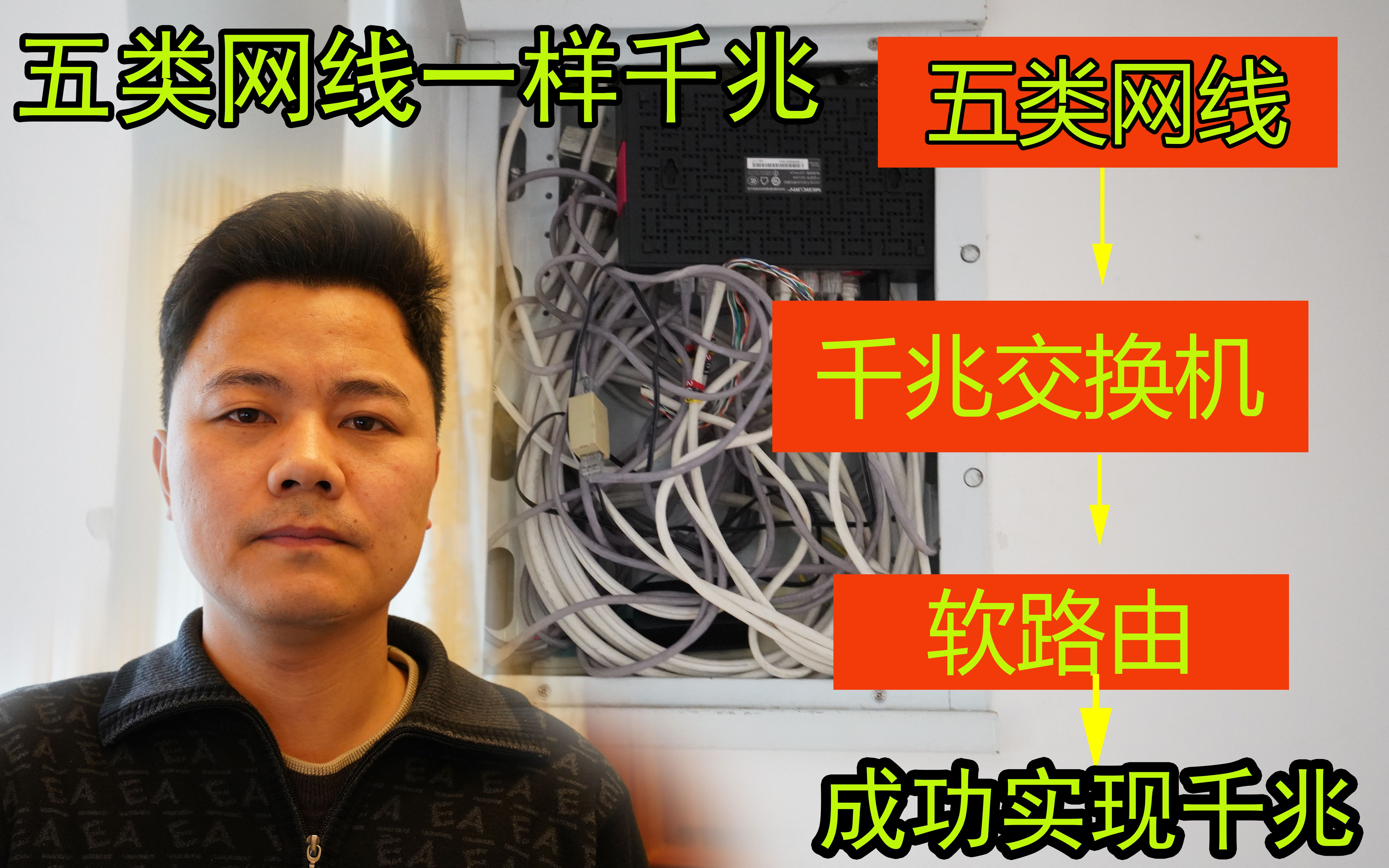五类网线更换千兆交换机实现千兆网速,浅淡我的一点经验,交大家几招,...