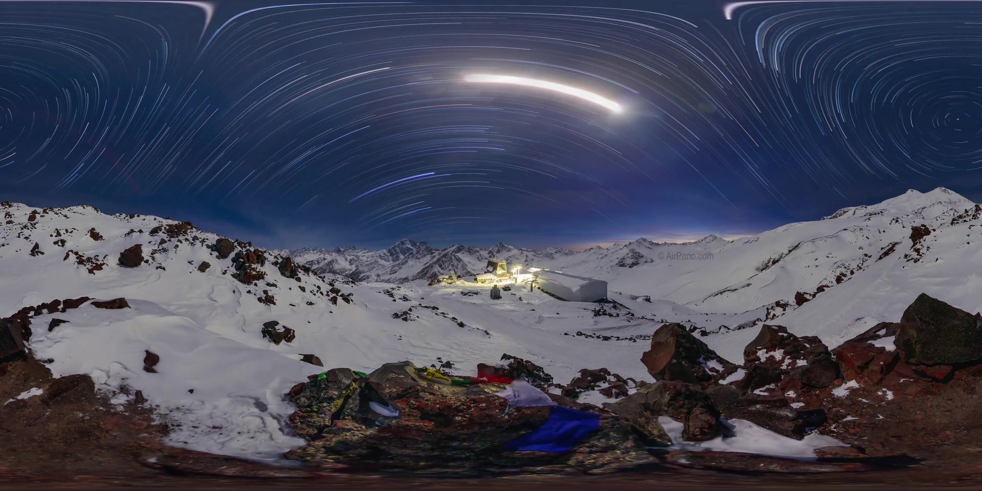4K VR视频资源《极地星空》令人震撼的星空之美 4096x2048全景资源...