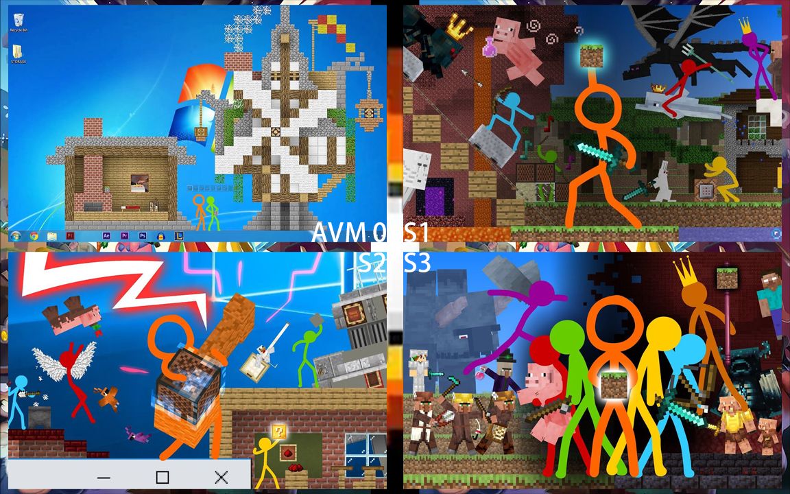 【剧场版二创】火柴人VS我的世界系列合集且同步(0--30)