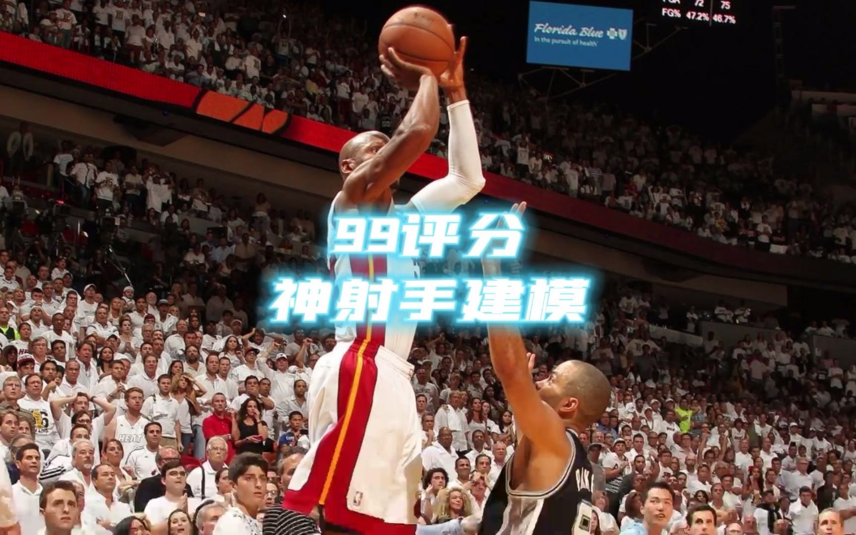 【手游版NBA2k20】这样的99评分神射手建模谁不爱呢?