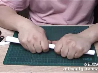 巴雷特纸模型制作视频-第一部分