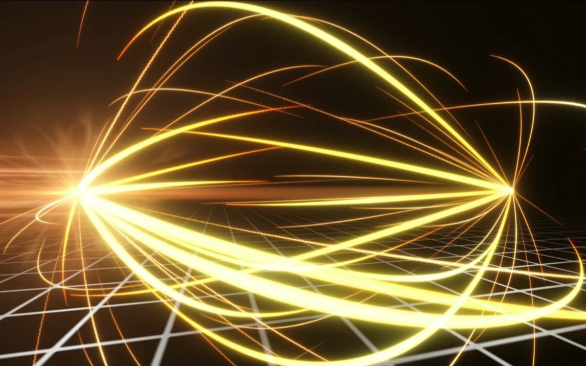 【AE教程】如何在AE中做出粒子光束特效?