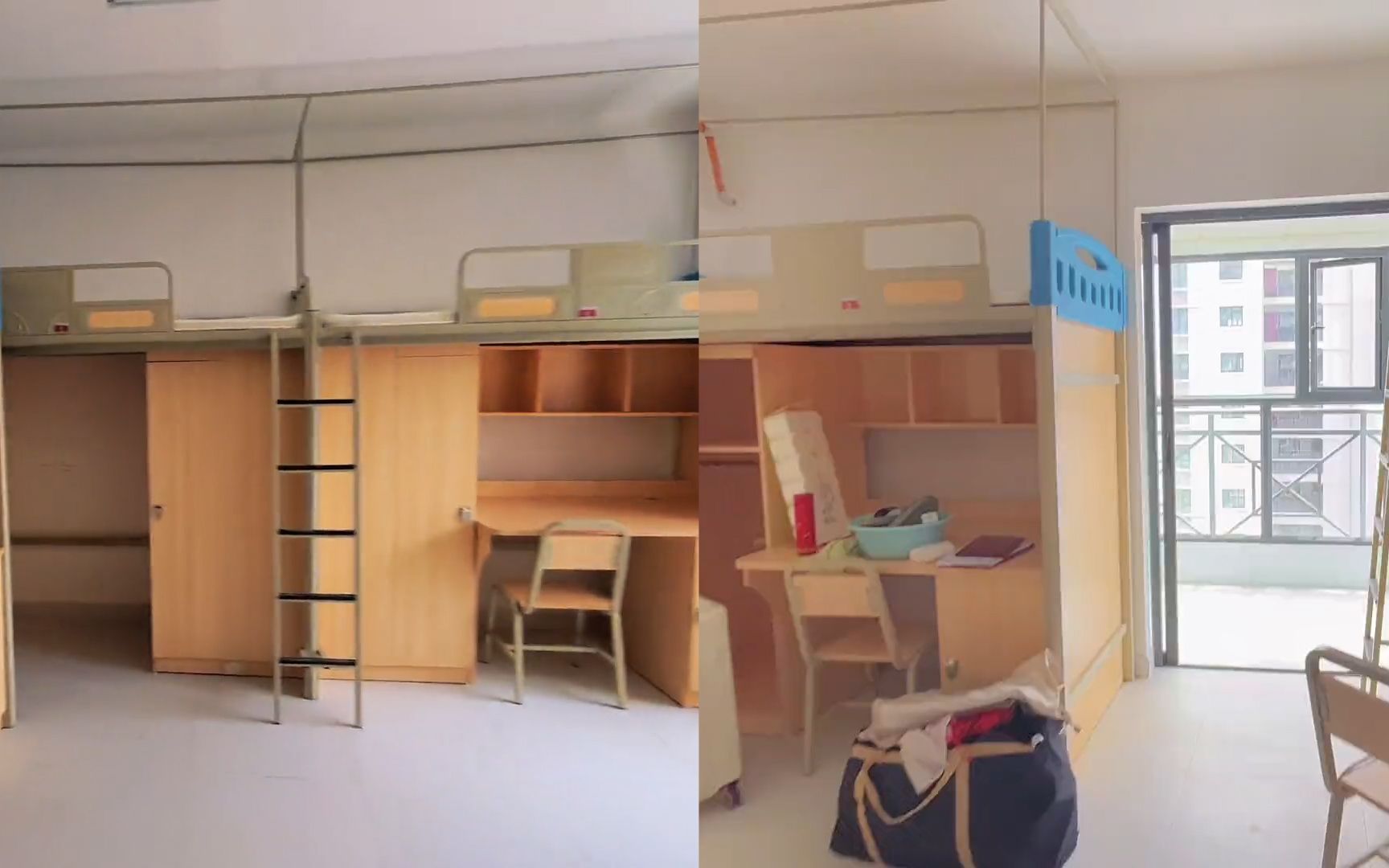 云南某大学新生晒6人宿舍,上床下桌费用仅400,看布局网友羡慕