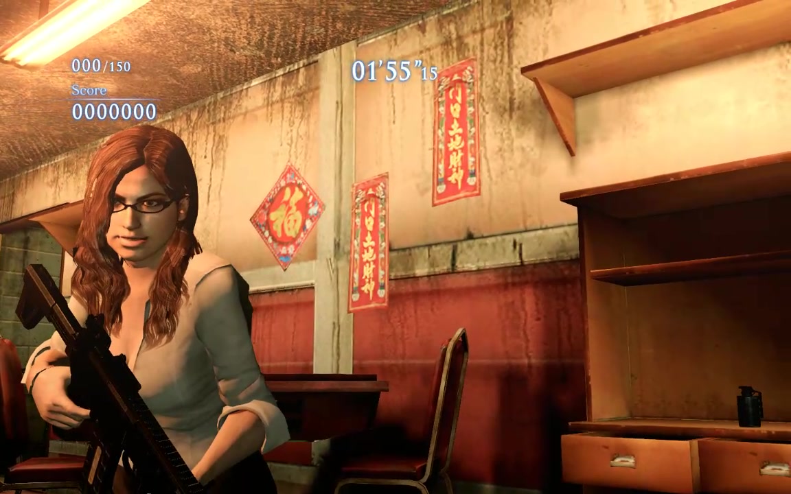 【生化危机6】生化危机启示录2吉娜(黑丝眼睛OL妹)替换雪梨2