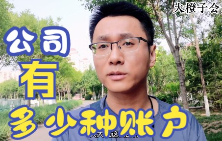 公司有多少种账户