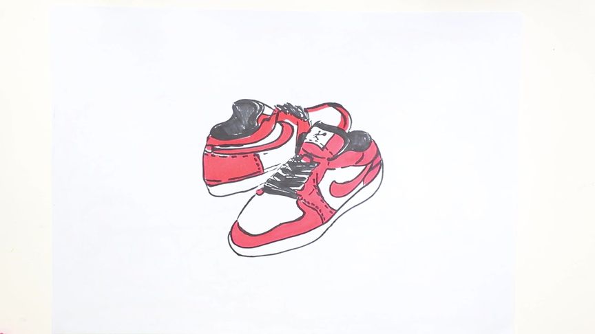 AJ1的画法