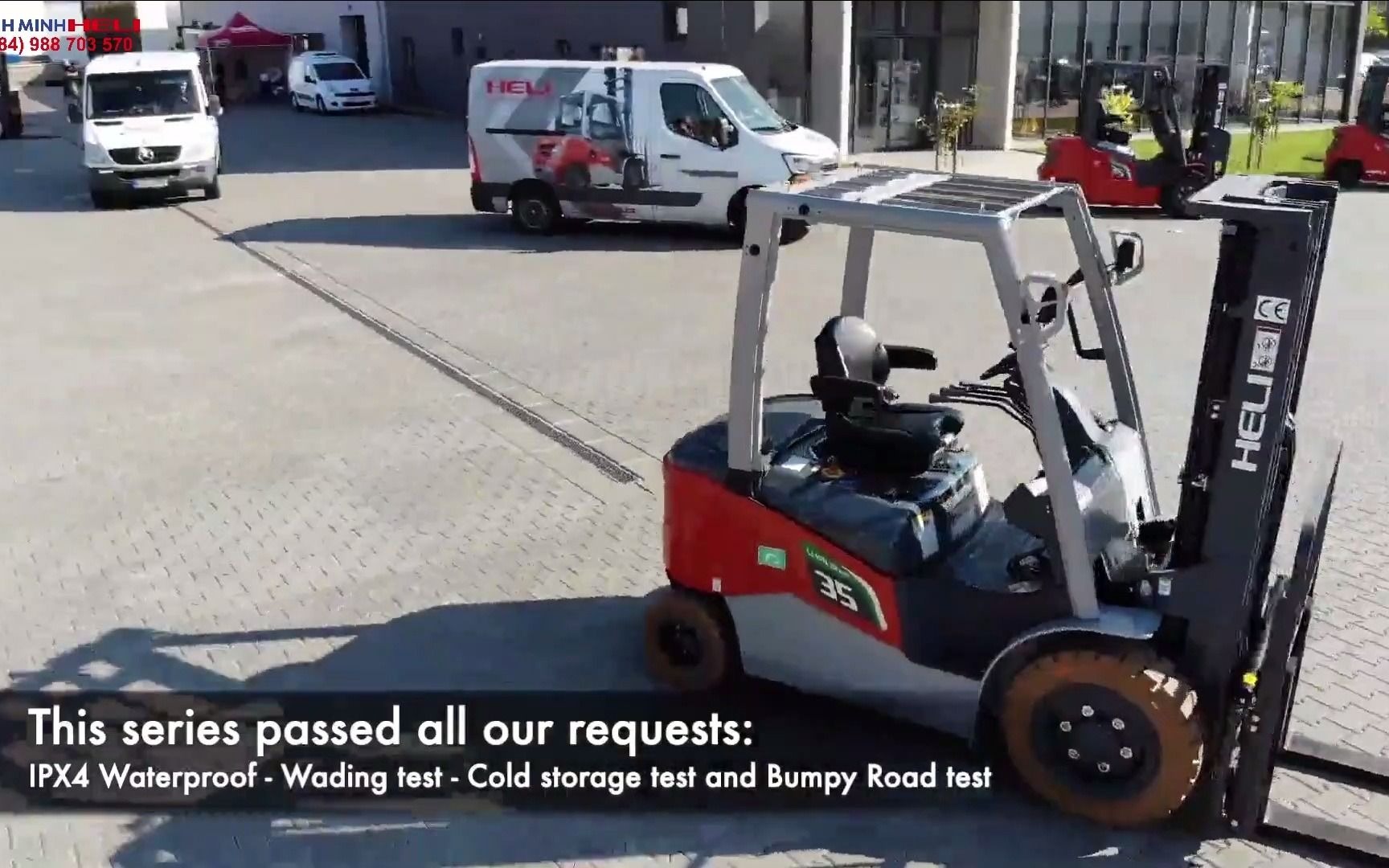 锂电池合力叉车的介绍 - 越南合力叉车