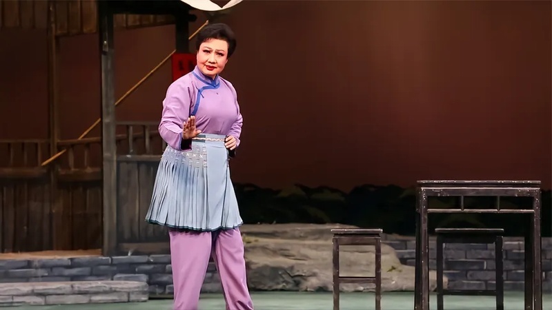 经典现代京剧《沙家浜》王蓉蓉唱段滨州保利大剧院演出片段
