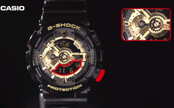 G-SHOCK.GA110指针位置校准