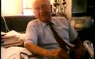 采访维生素C发现者圣捷尔吉·阿尔伯特(Albert Szent-Györgyi)