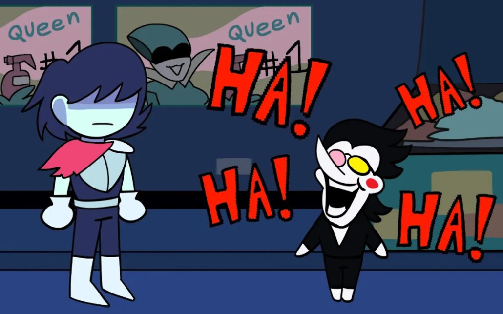 【DR动画】Kris和Spamton初次见面