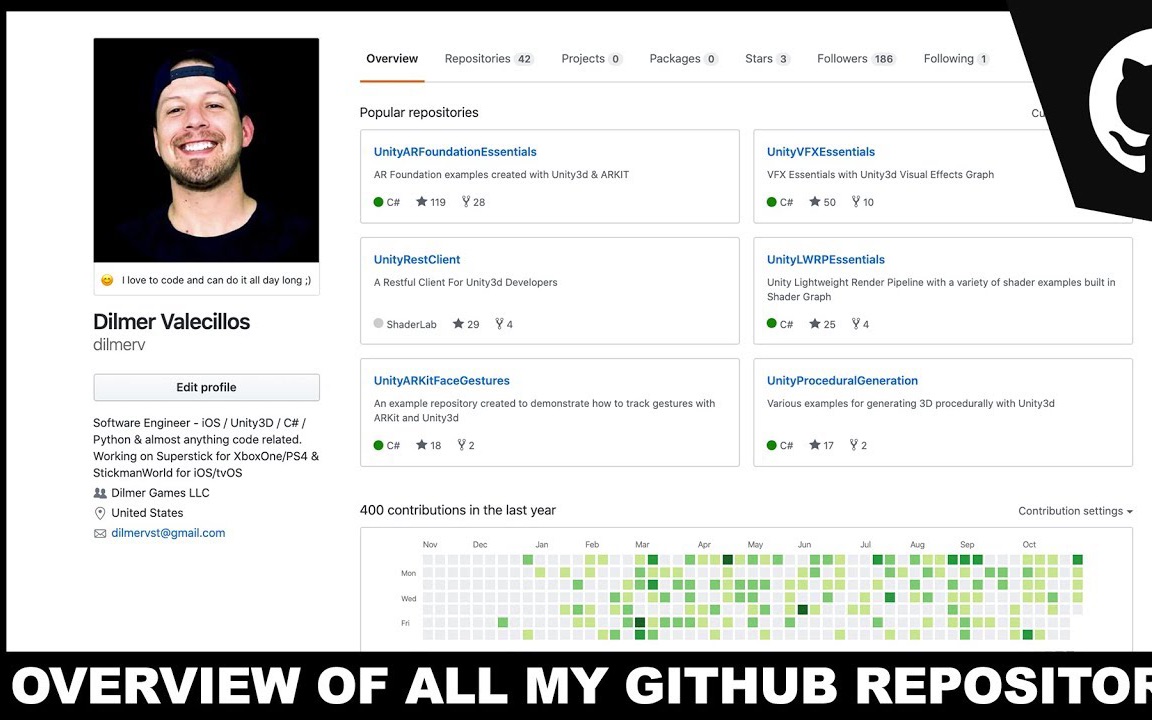 我的GitHub开源库的概述提供给社区