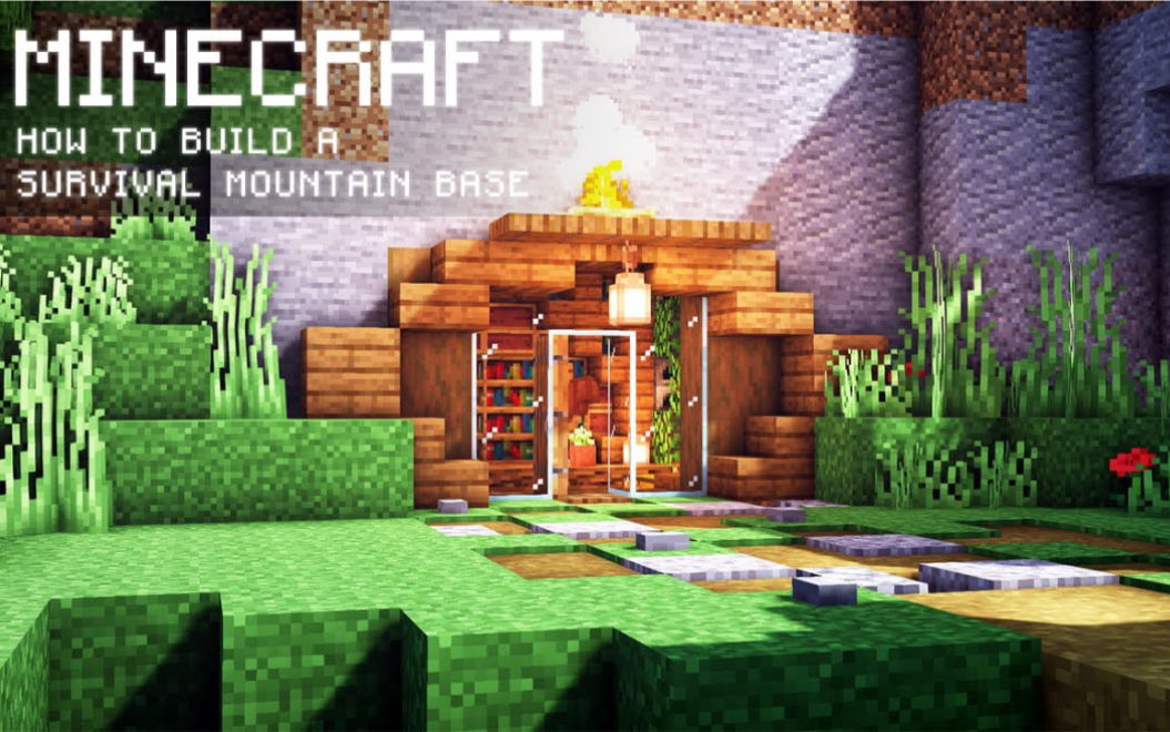 【SheepGG】我的世界—山洞小屋(授权转载)