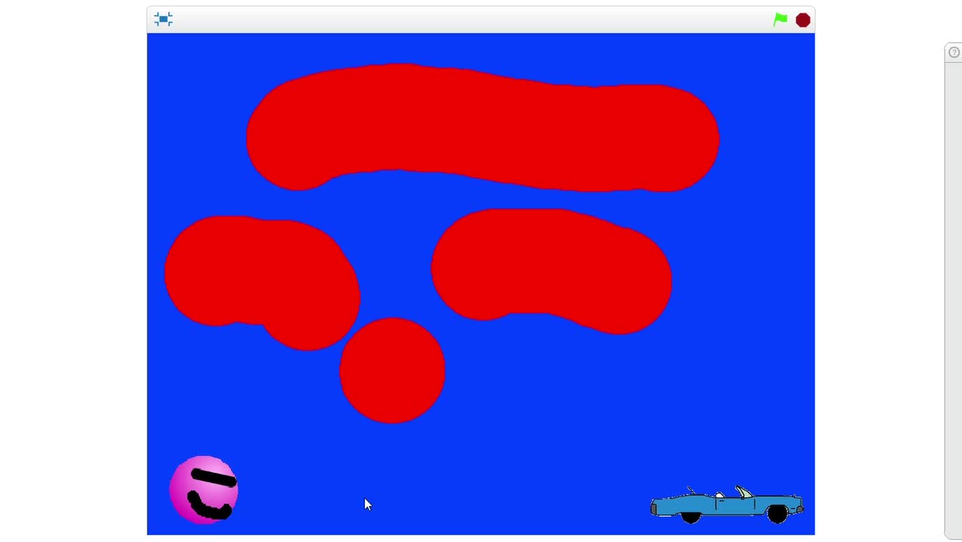 卡墨学员作品——Scratch跳跃小球!