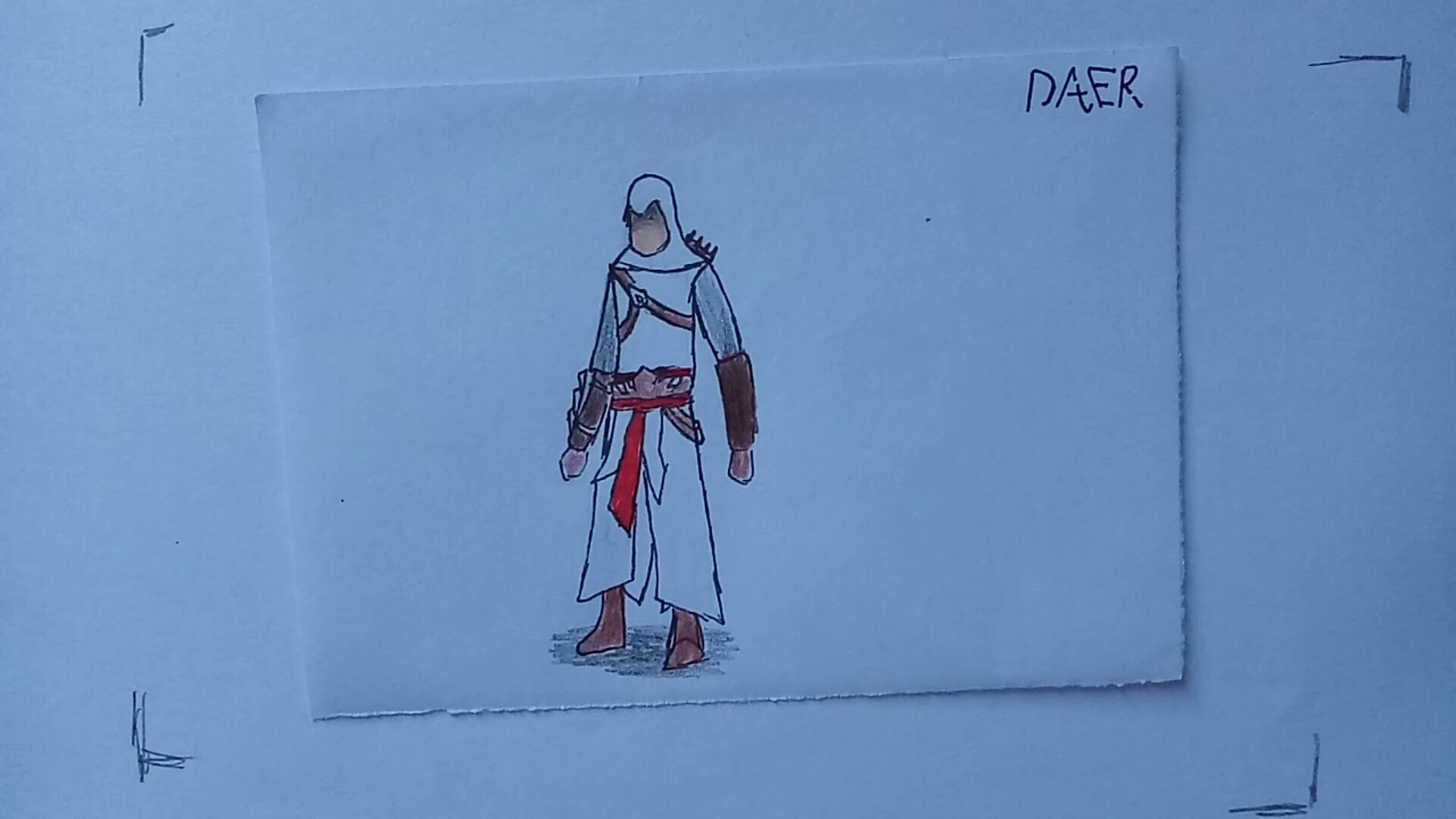 简单快速画出自己喜欢的刺客